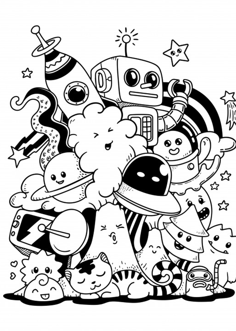 What Do You Know About Doodle Art? - Artmeet Blog | Artmeet Singapore